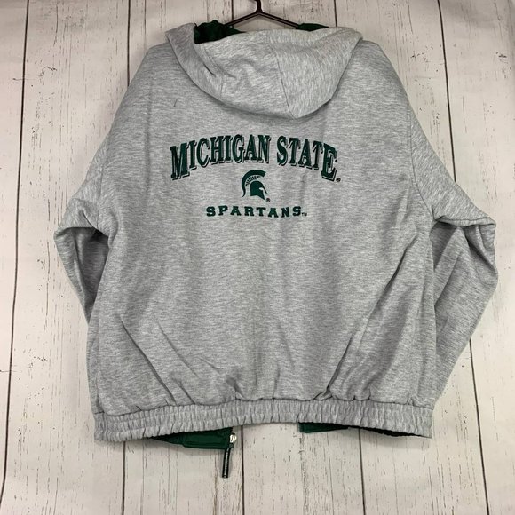 NCAA | Jackets & Coats | Michigan State Spartans Ncaa Reversible Jacket ...